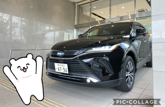 試乗車HARRIER登場！！